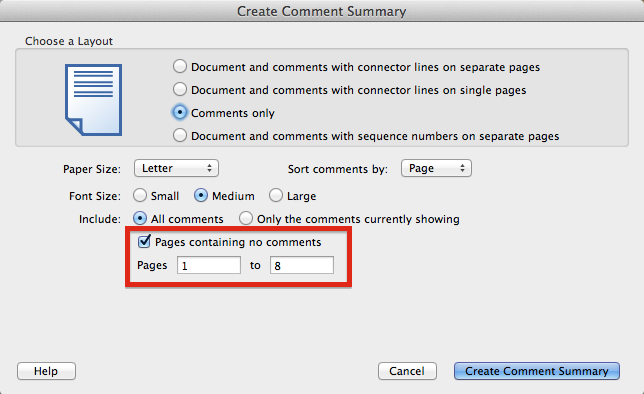 How To Print A PDF With Comments